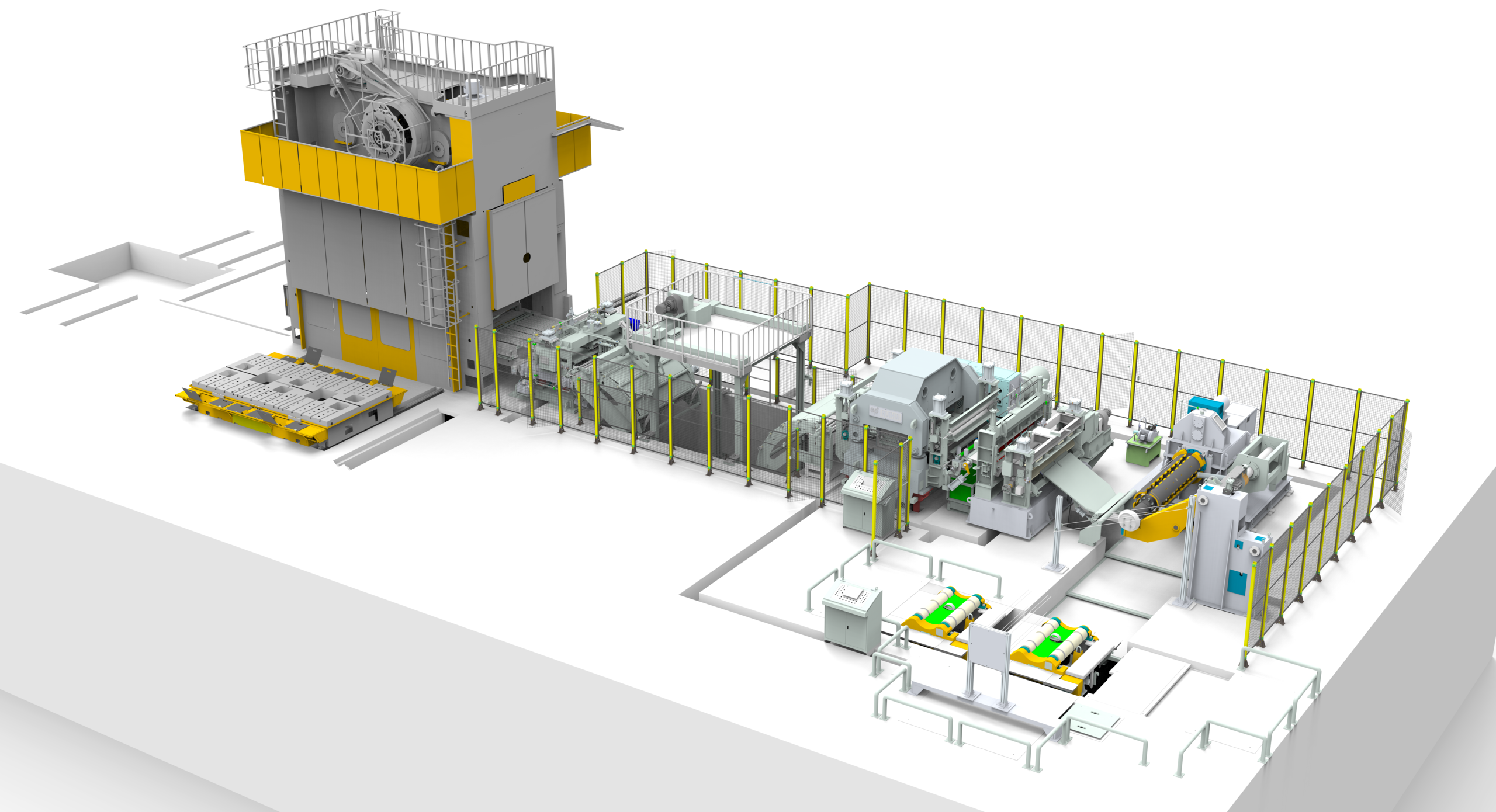 High-Speed Precision Blanking Line - RUIHUI